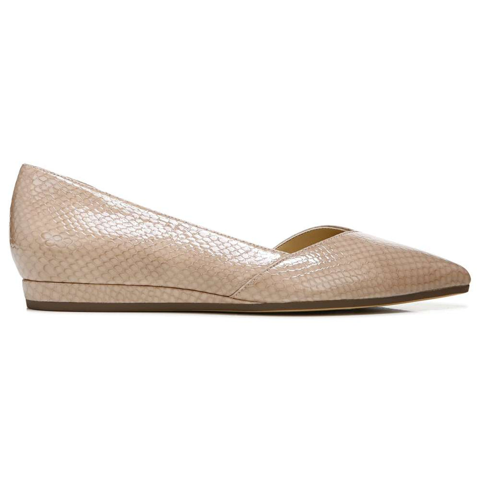 Kristin Flat - Vintage Mauve Snake – Naturalizer