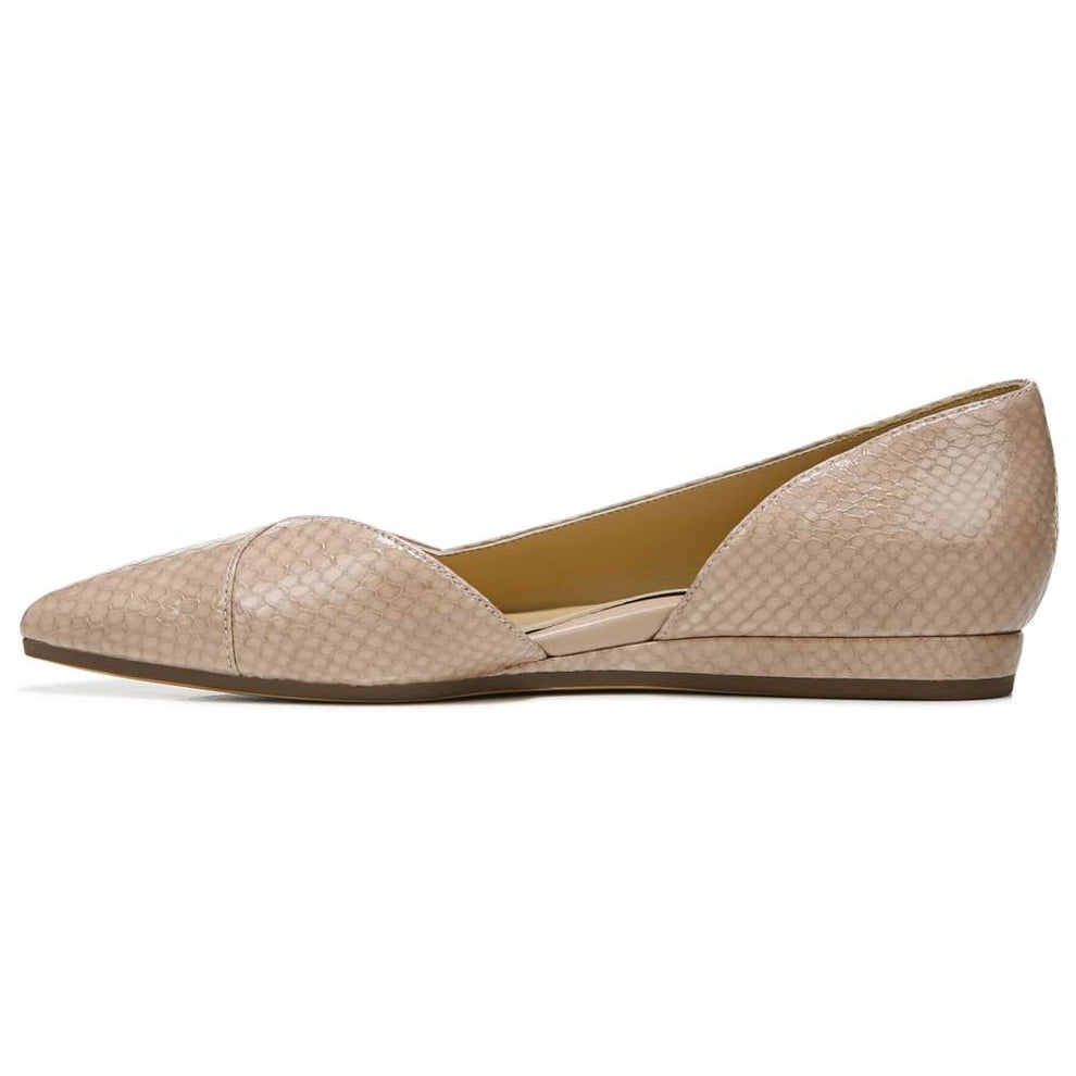 Kristin Flat - Vintage Mauve Snake – Naturalizer